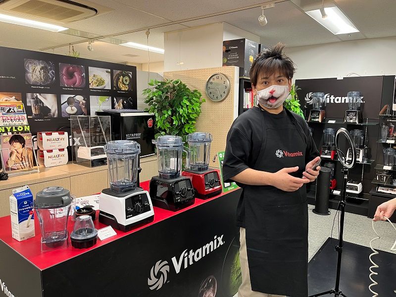 Vitamix instaライブ配信 | Entrex Group Official | アントレックス公式ブログ