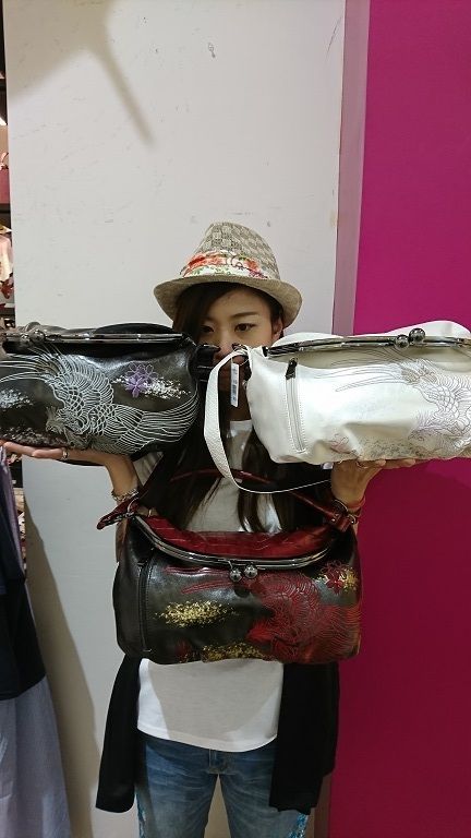 [和柄] 雅結 新作 鳳凰柄がま口バッグ♪ | CSMEN /シーズメン 公式ショップブログ