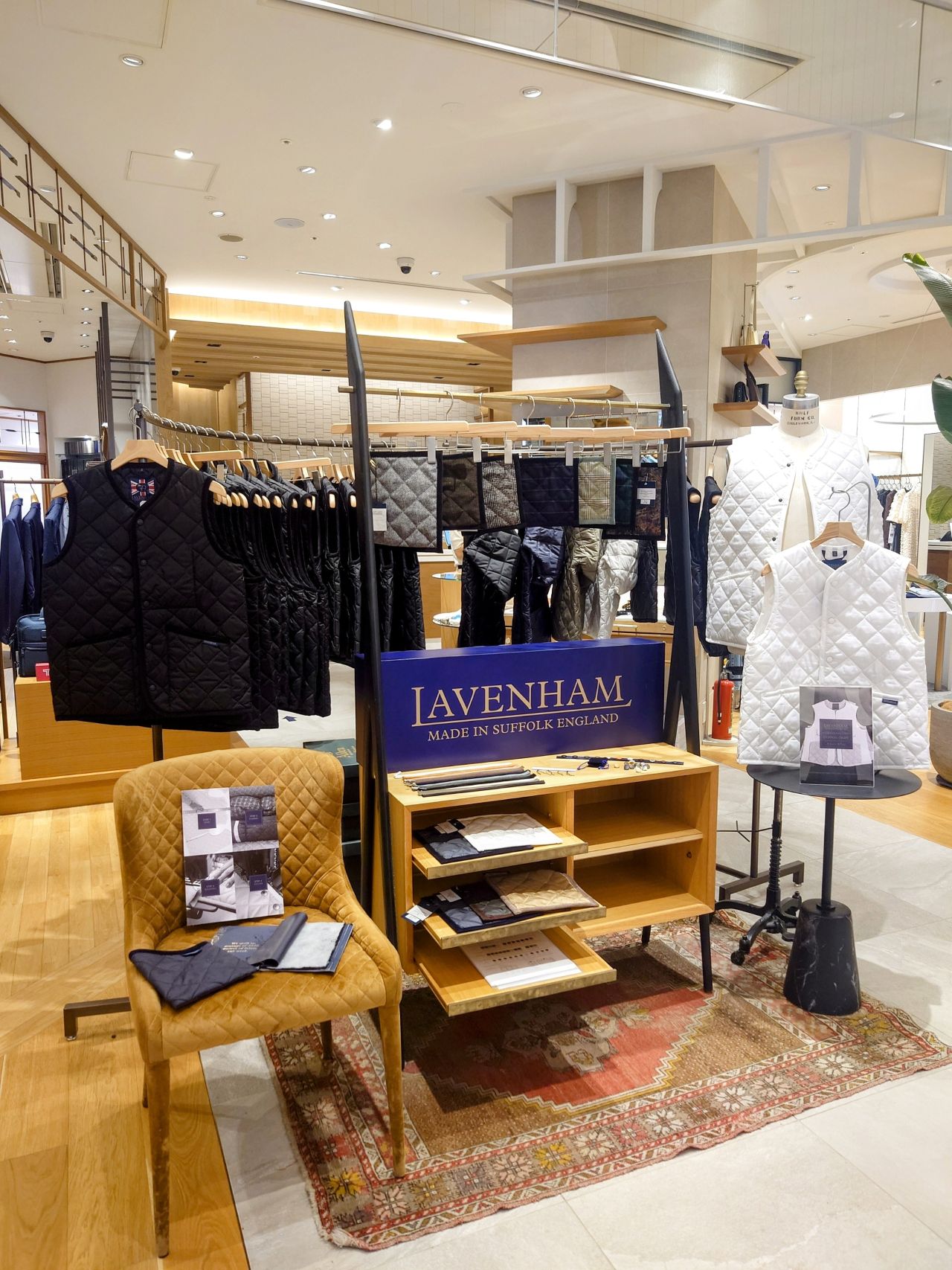 オーダーでLAVENHAMのベストを作ってみませんか？ 〜ベレ兄さんの徒然日記〜 | SHIPS(シップス) | SHIPS なんばパークス店 | シップス（SHIPS）公式ショップブログ