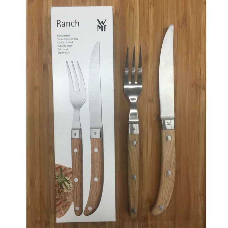 ランチ ステーキナイフ&フォーク2本セット | 製品一覧 | WMF（ヴェーエムエフ）公式サイト | 圧力鍋、キッチンウェアブランド